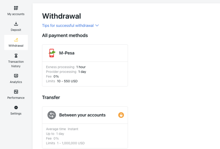 Exness Review 2025 - Exness Platform Features in Kenya